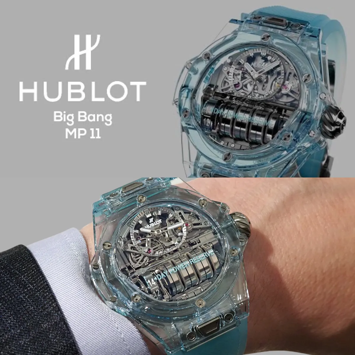 Hublot Big Bang MP-11 Water Blue Sapphire - A Design Masterpiece