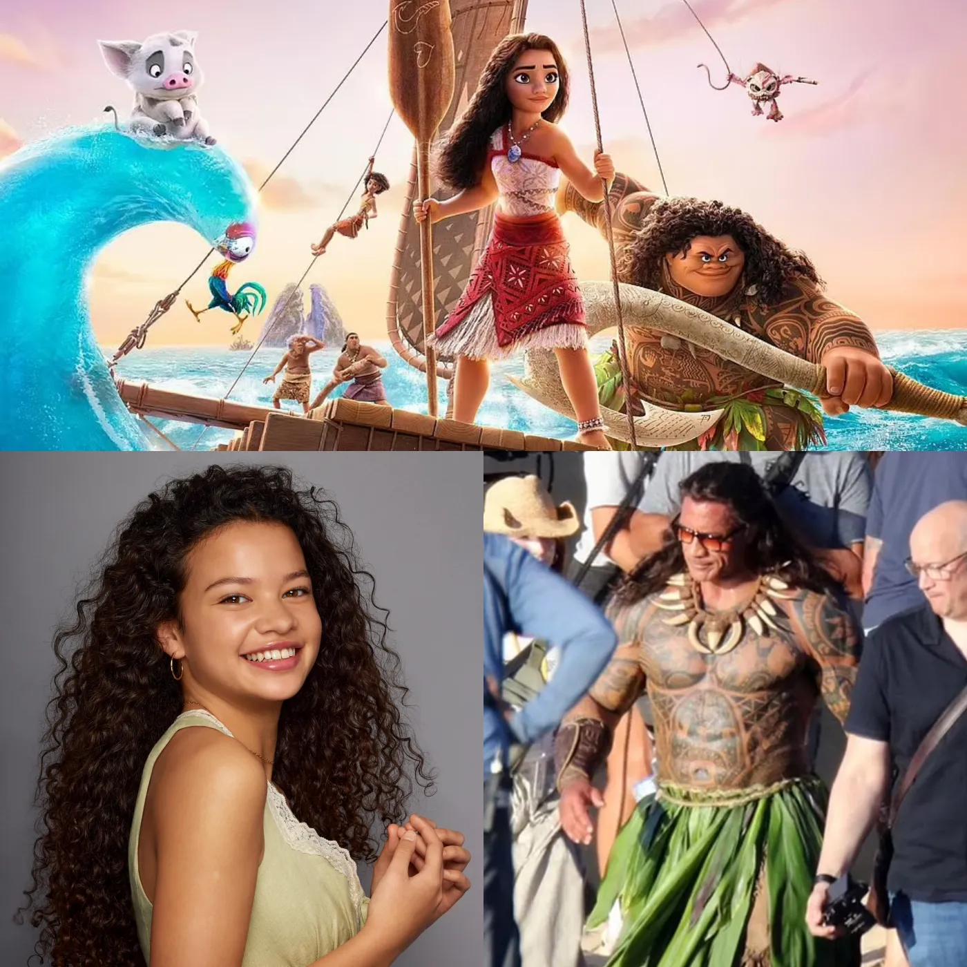 First Look: Dwayne 'The Rock' Johnson As Maui In Disney’s Moana Live-Action Remake