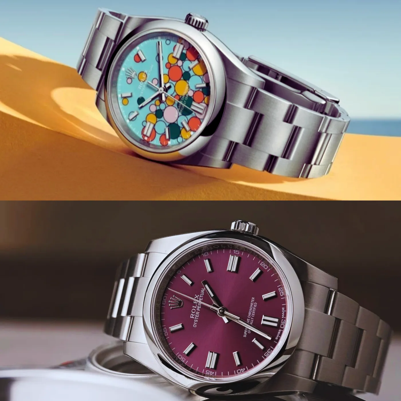 Rolex Oyster Perpetual - A Masterpiece Of Luxury, Precision And Vibrant ...