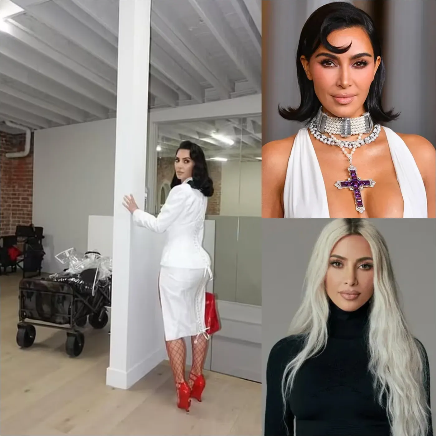 Kim Kardashian Accused Of Photoshop Fail After Mirror Reflection Looks ...