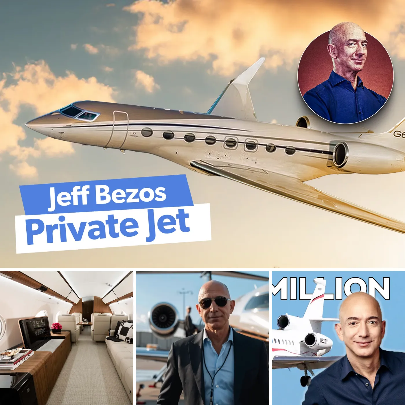 The Private Jet Lifestyle: How Jeff Bezos Flies In Ultimate Comfort