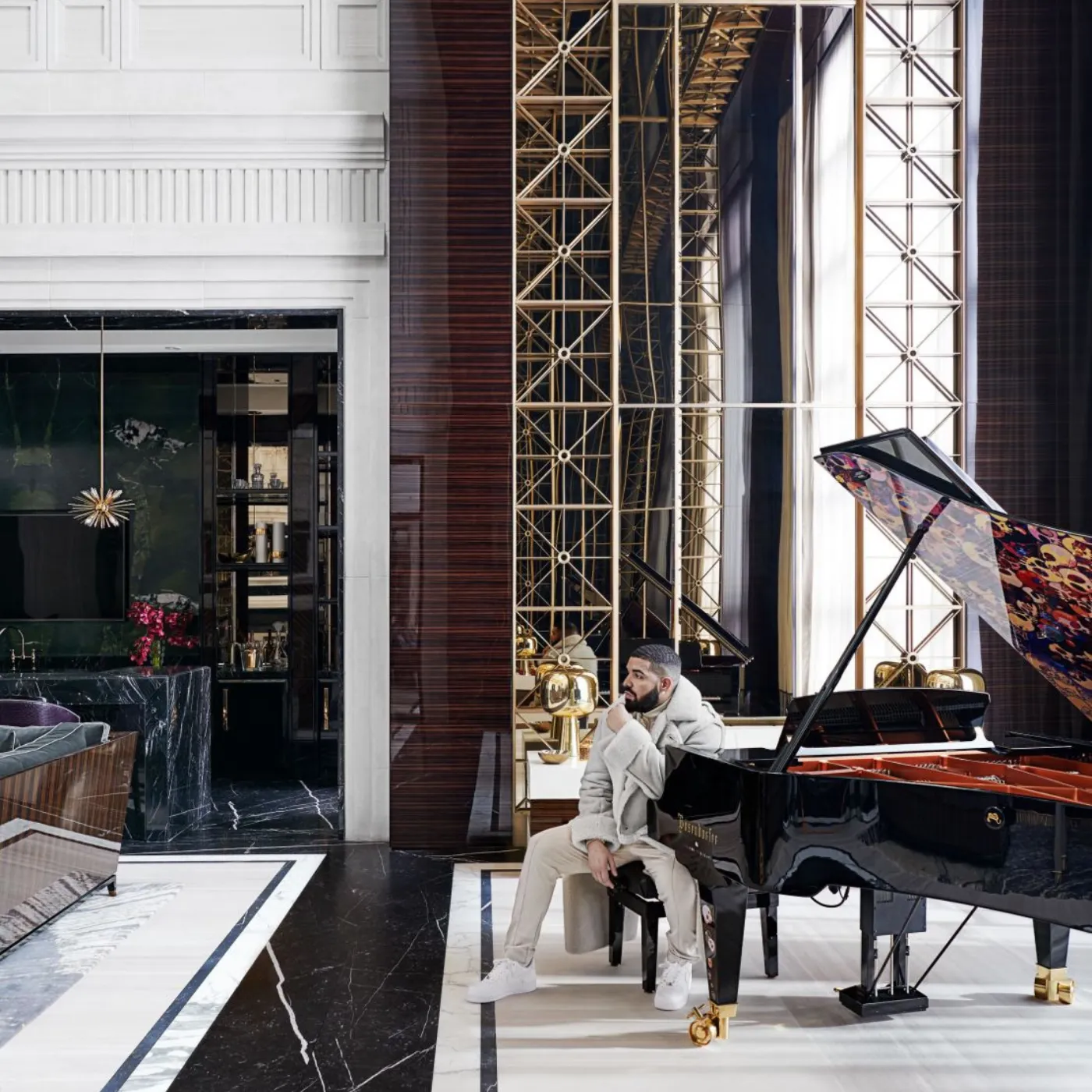 The Untold Secrets Of Drake’s $100 Million Embassy Mansion That ...