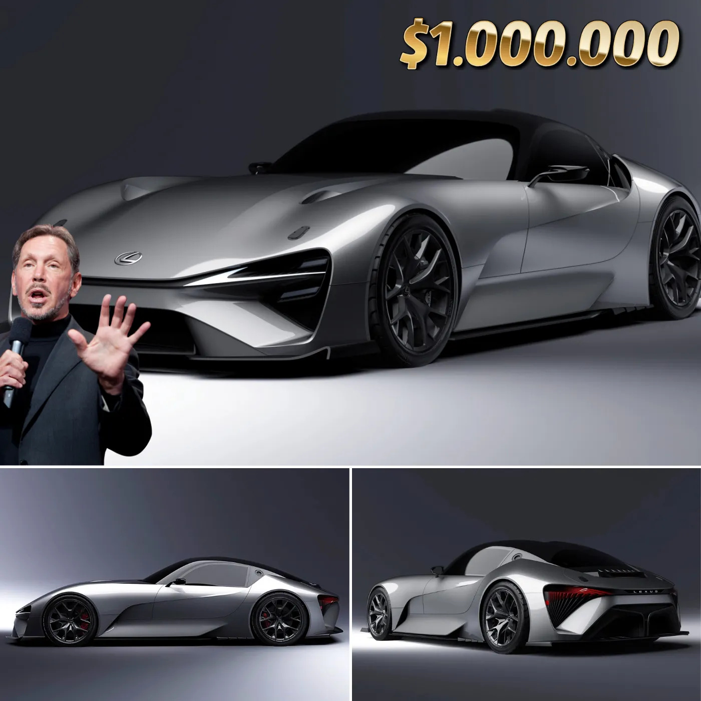 Larry Ellison’s $1 Million Lexus LFA Sends Shockwaves Through The ...