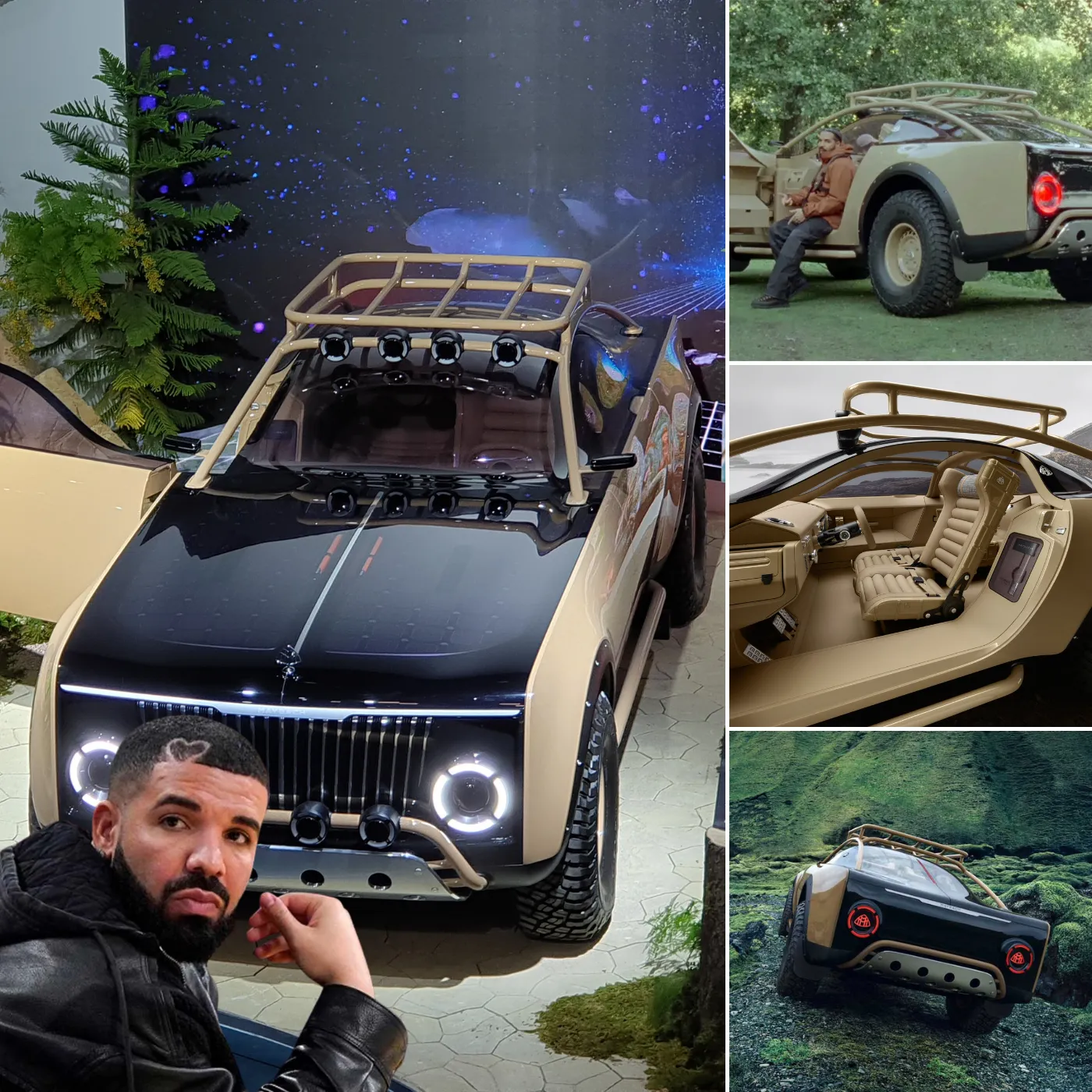 Drake Shocks The World With His $2 Million Project Maybach Concept Car
