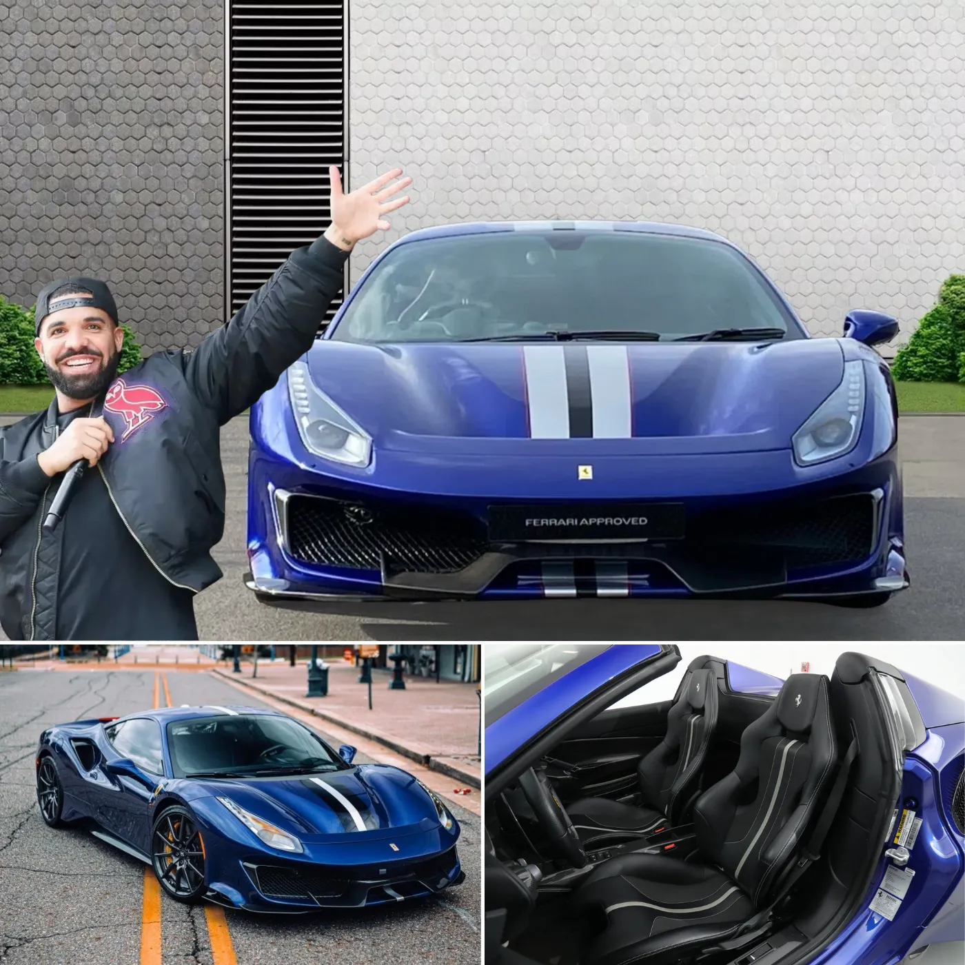 The Allure Of Drake's $350,000 Ferrari 488 Pista Sparking Global ...