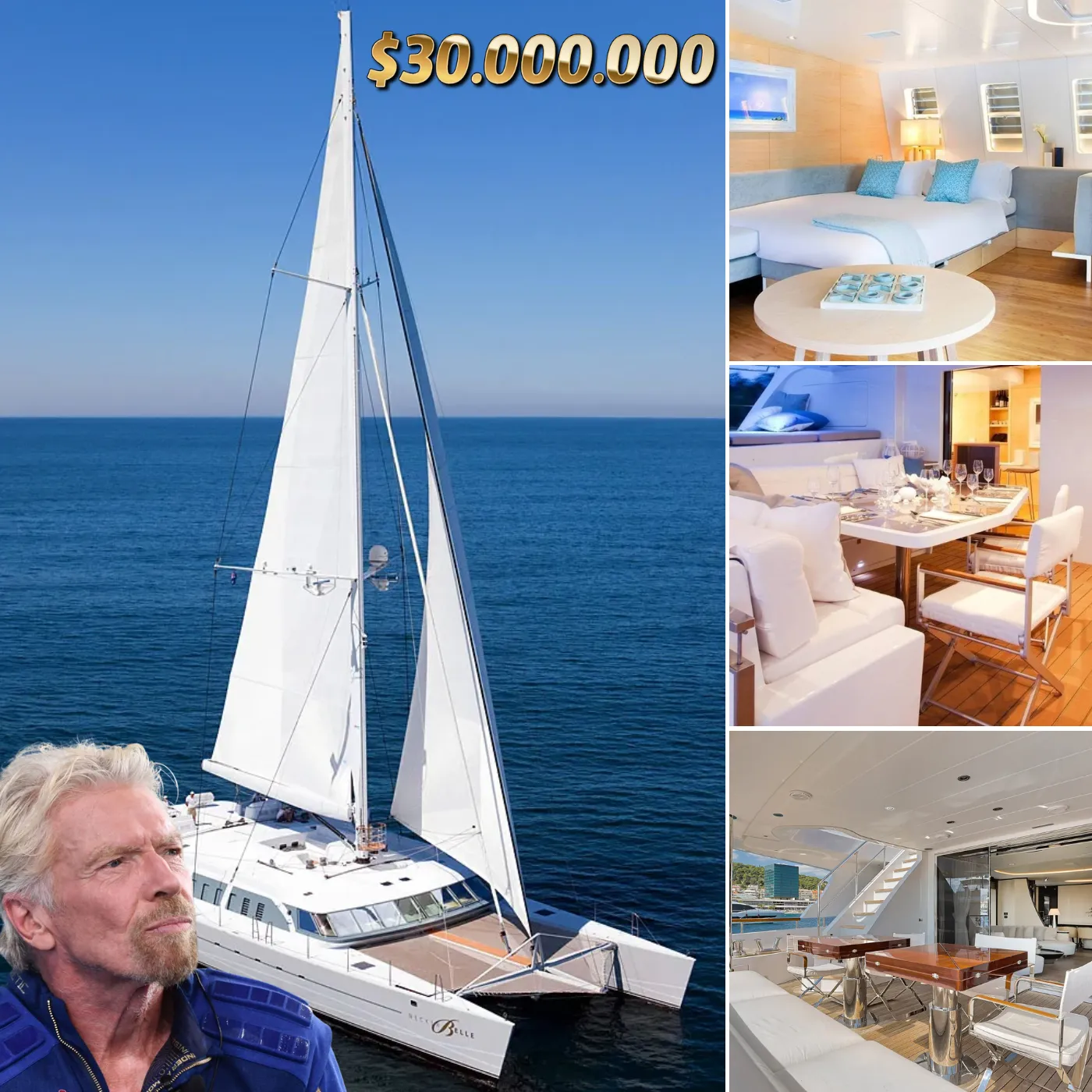 Richard Branson’s $30 Million Yacht Is Proof That Money Can't Buy This ...
