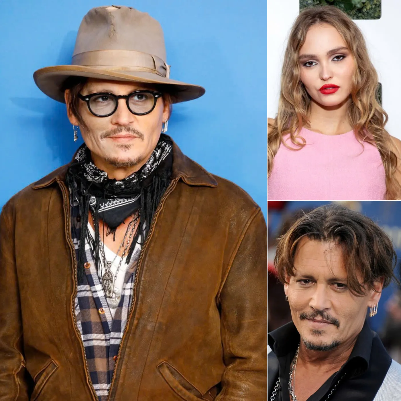 Johnny Depp Looked Very Much In Love With Daughter Lily-Rose As The ...